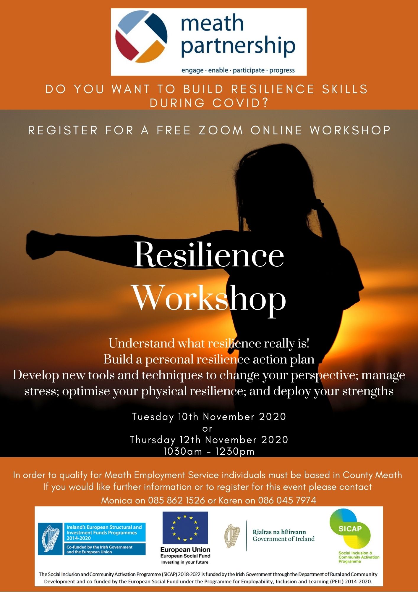 Meath Public Participation Network » Resilience Workshops: 10th & 12th ...
