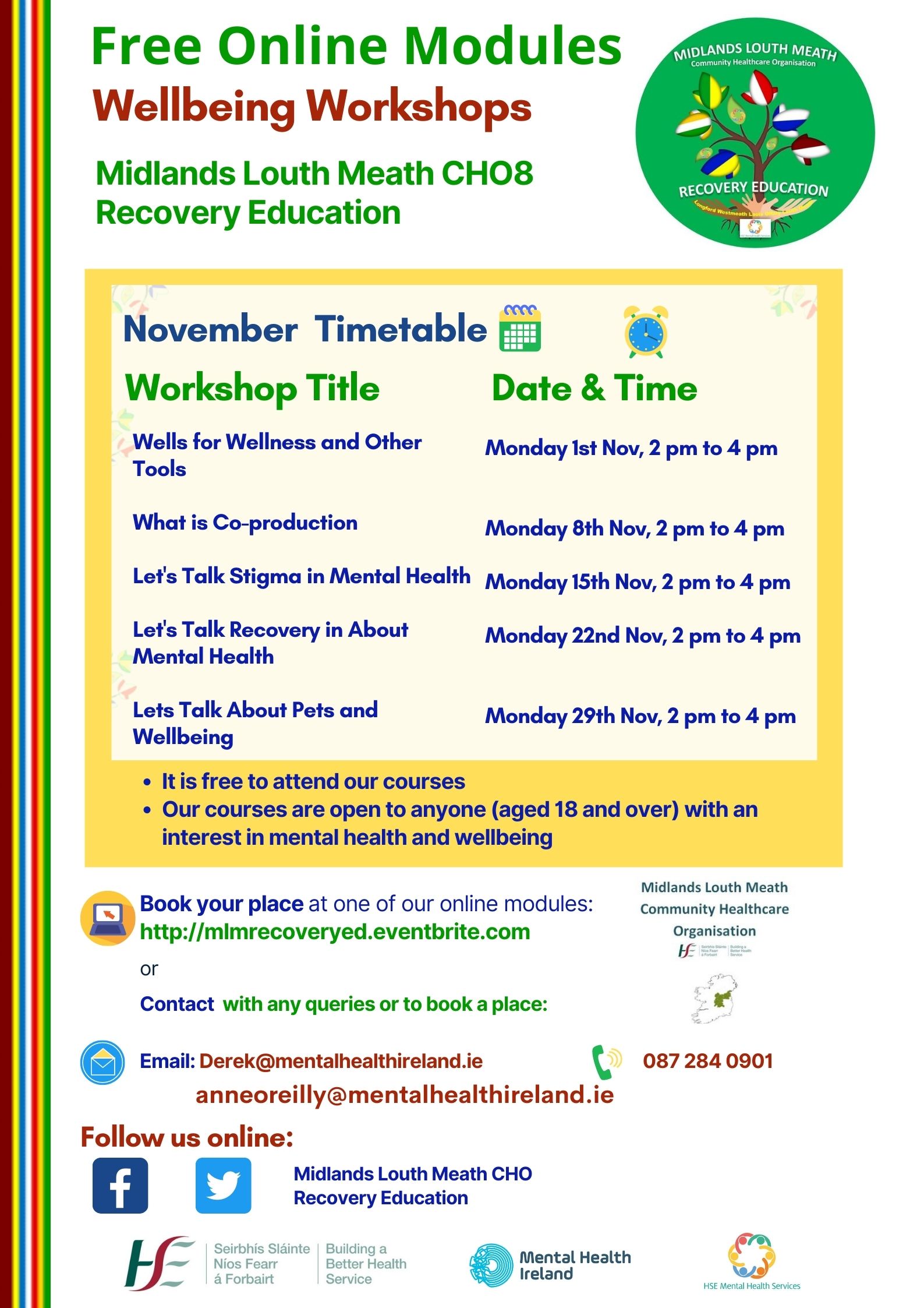 Meath Public Participation Network » Midlands Louth Meath CHO8 Recovery ...